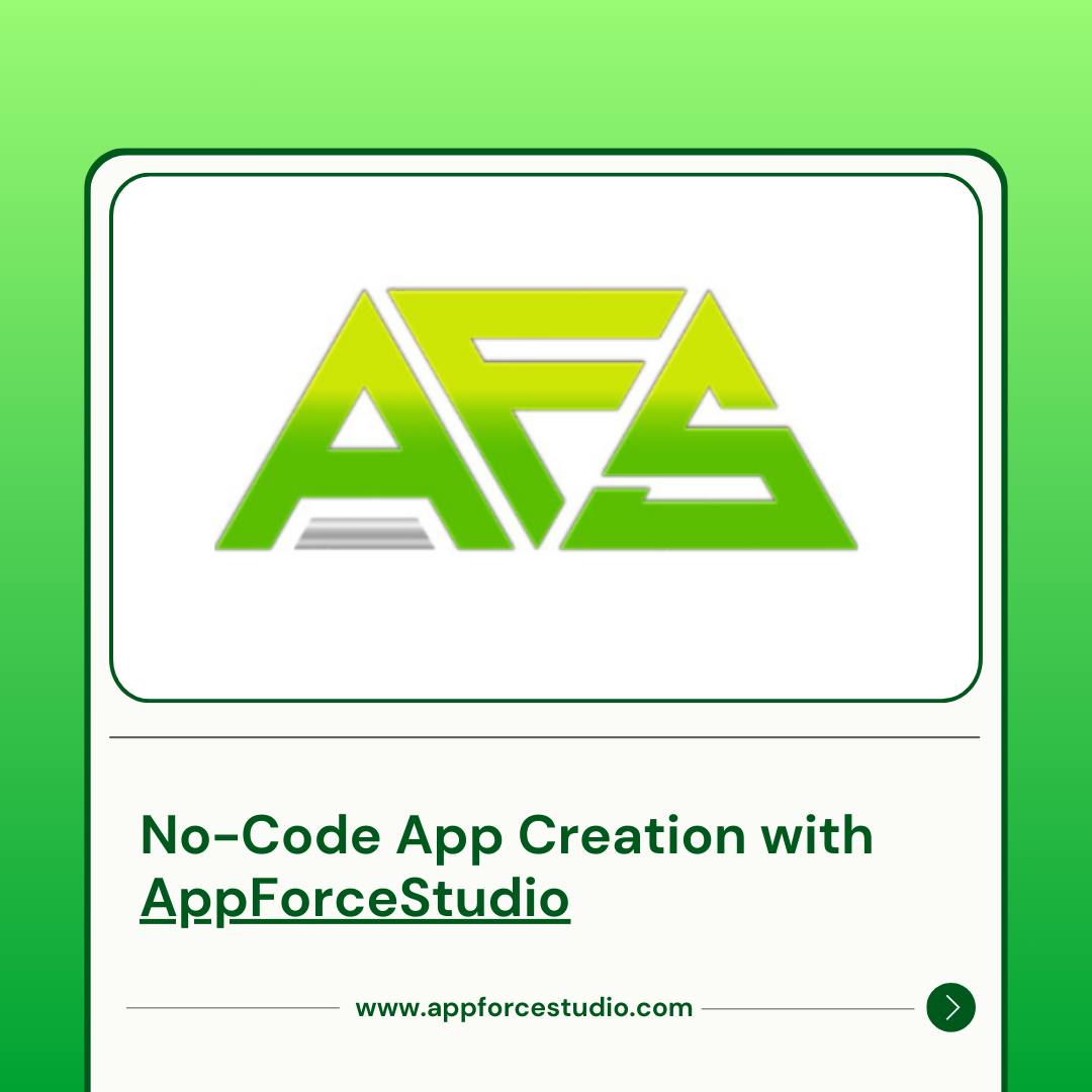Convert Code to app using no-code app builder - AppForceStudio